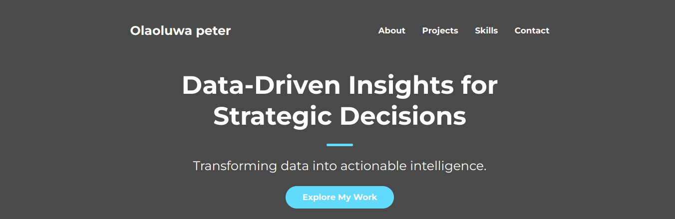 Darasimi - Web Developer